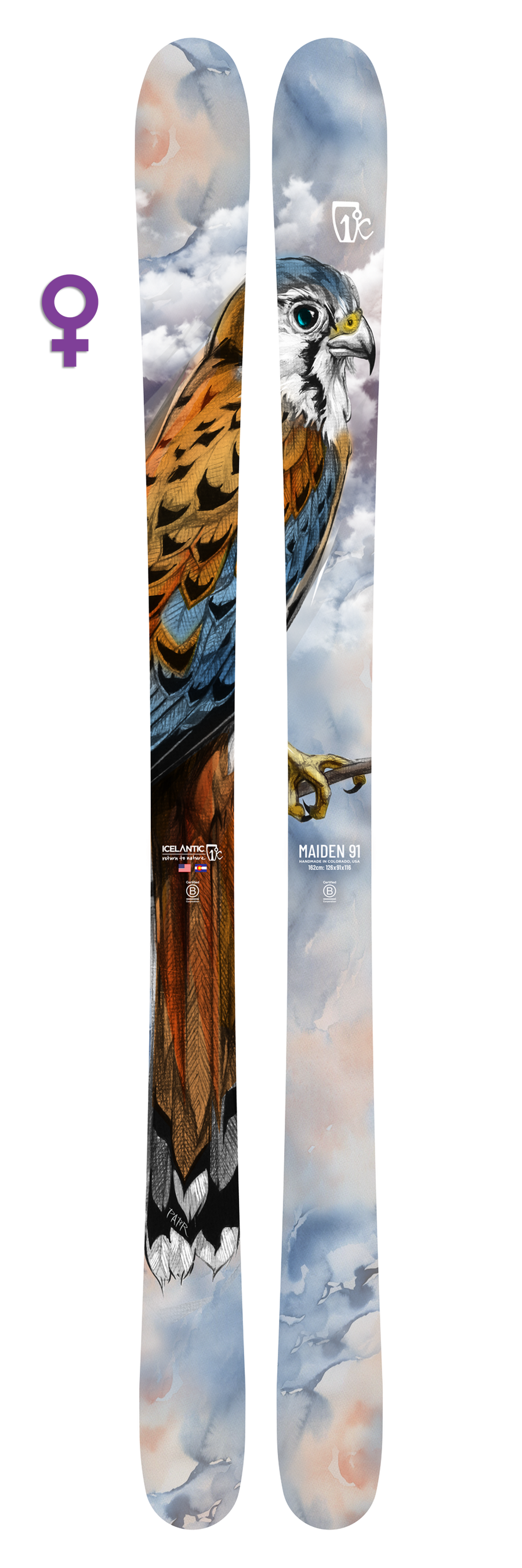 23/24 Maiden 91 — Icelantic Skis