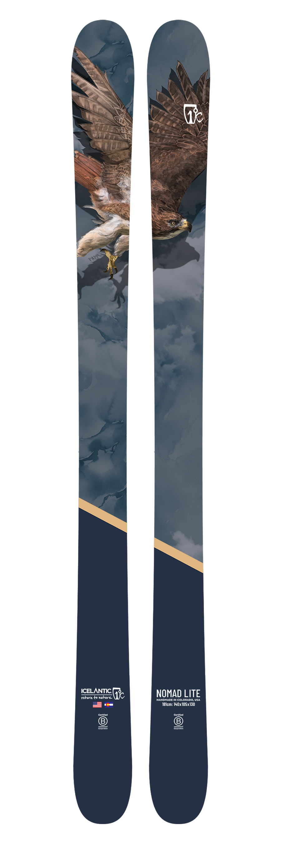 23/24 Nomad Lite — Icelantic Skis