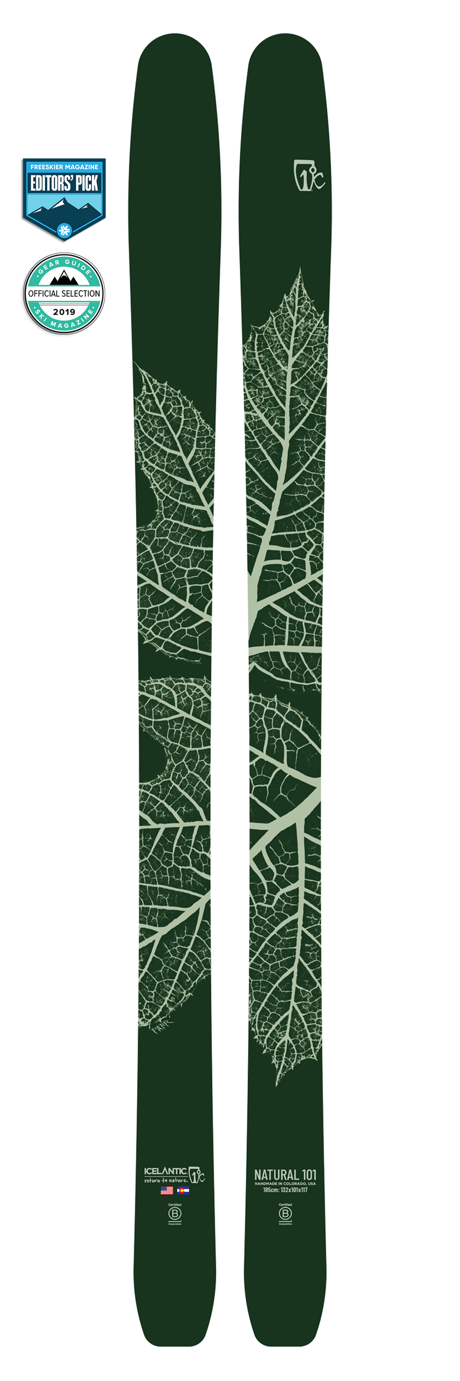 24/25 Natural 101 — Icelantic Skis