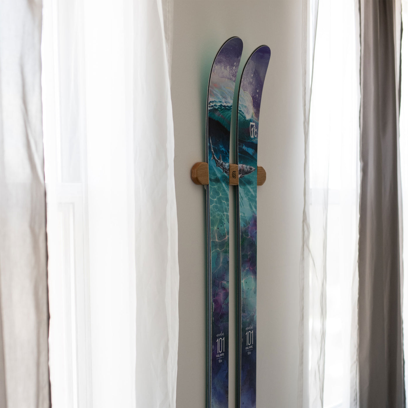 Ski Display Rack — Icelantic Skis